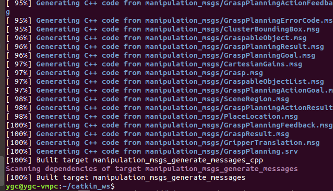 解决Could not find a package configuration file provided by “manipulation_msgs“-CSDN博客