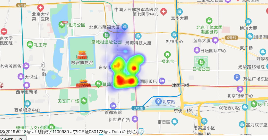 基于百度地图的热力图功能实例_bmaplib.heatmapoverlay-CSDN博客