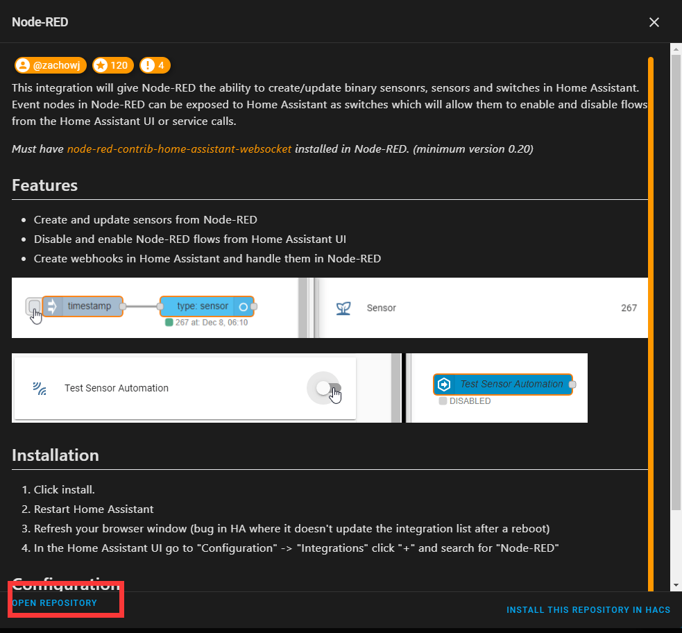 HomeAssistant和Node-Red_hacs下载安装nodered-CSDN博客