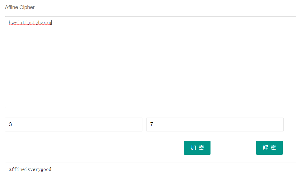 CTF训练(密码学)——Affine_affine ctf-CSDN博客