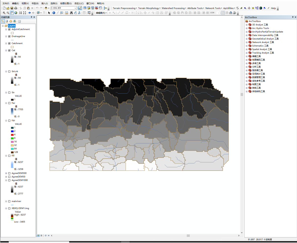 【ArcGIS】05 流域提取_arcgis流域面积怎么算-CSDN博客