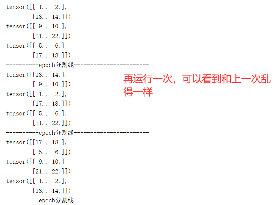 pytorch 的 DataLoader中的shuffer与随机种子_dataloader shuffle-CSDN博客