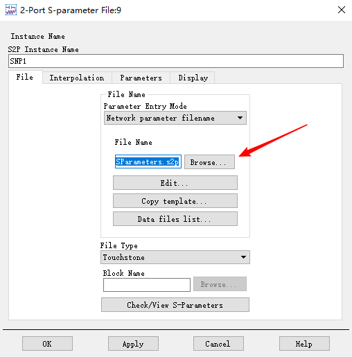 手把手教你2019ADS软件导入S2P文件测试_ads导入s2p文件仿真s参数-CSDN博客