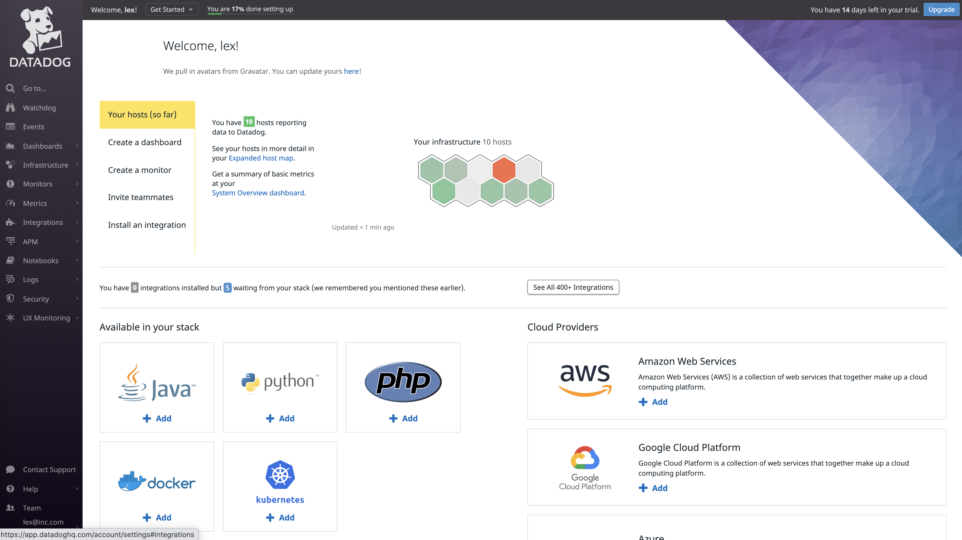 datadog 全观测性初体验_点火三周的博客-CSDN博客