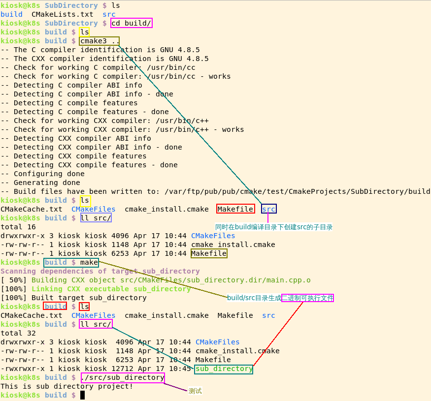 cmake(六)Cmake添加工程子目录_vs cmake 不显示外部子项目-CSDN博客