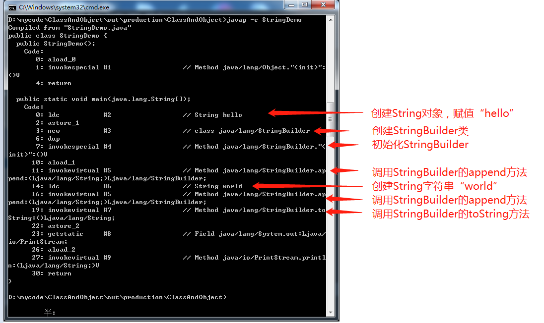从jvm的视角深度解析string和stringbuilder的区别string会编译成stringbuilder Csdn博客 