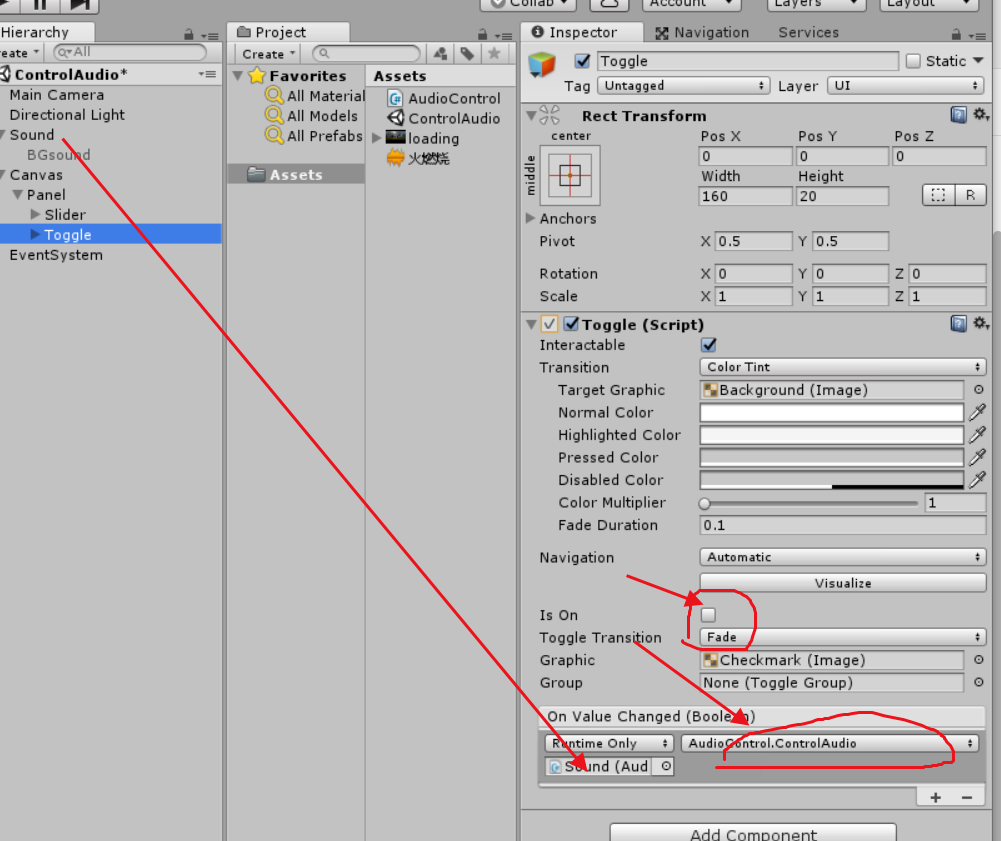 Unity使用滚动条Slider控制声音音量_unity滑动条控制全局音量-CSDN博客