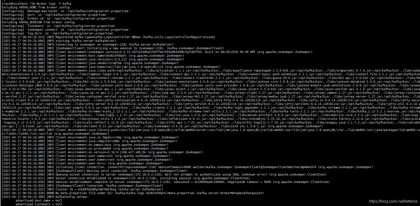 Docker安装kafka Docker Compose 安装kafka Csdn博客