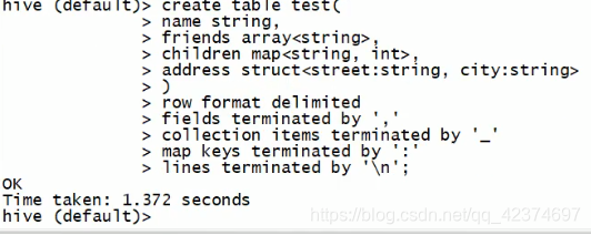 【hive学习笔记】数据类型(基本数据类型与集合数据类型array、map、struct)map是基本数据类型吗 Csdn博客