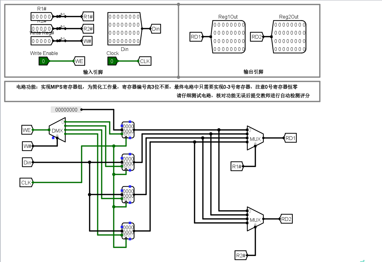 计算机组成原理存储系统logisim_cache直接相联logisim电路-CSDN博客