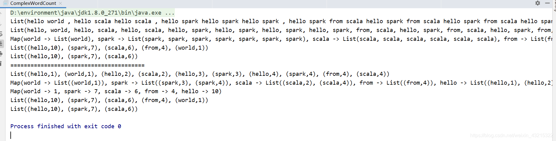 Scala实现经典案例:wordcount Scala编程实现经典wordcount案例 Csdn博客