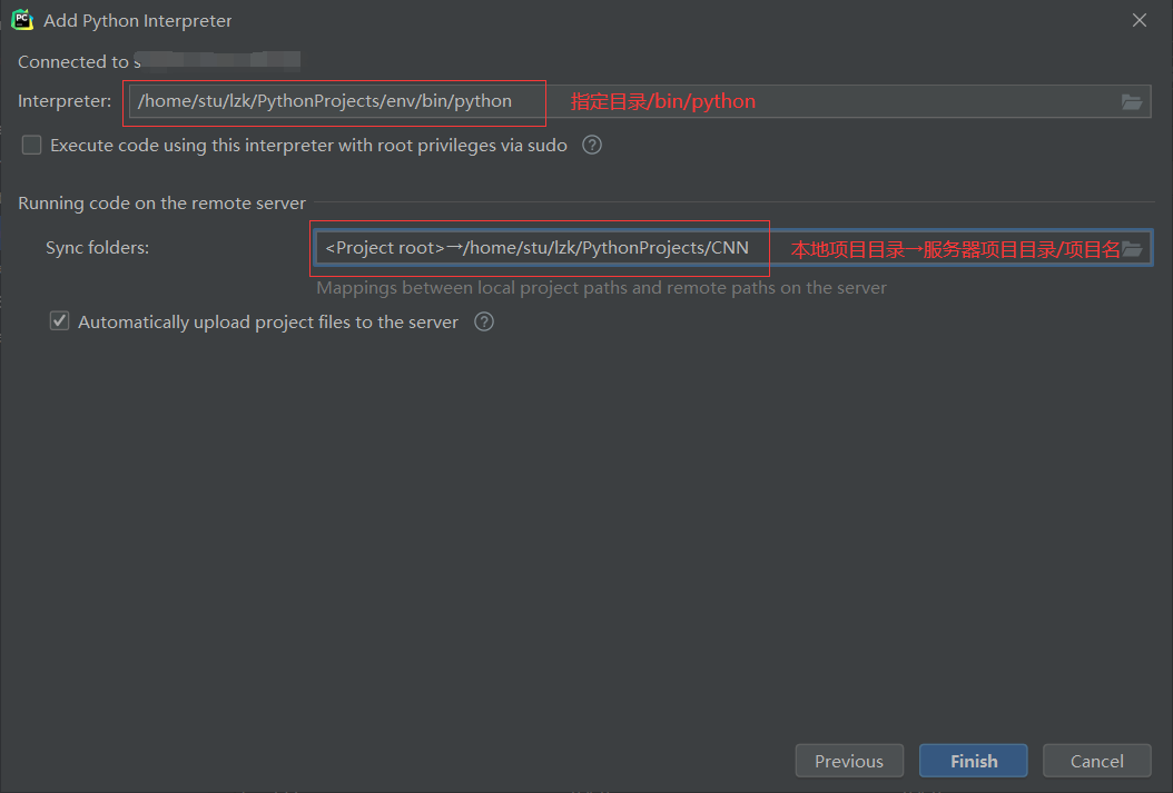 使用pycharm连接远程解释器并运行和调试项目_wdir pycharm-CSDN博客