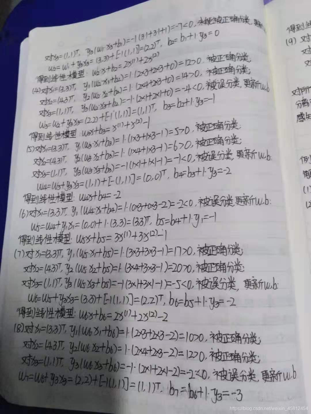 统计学习方法感知机学习算法的原始形式求感知机模型用感知机学习算法的原始形式求感知机模型 Csdn博客