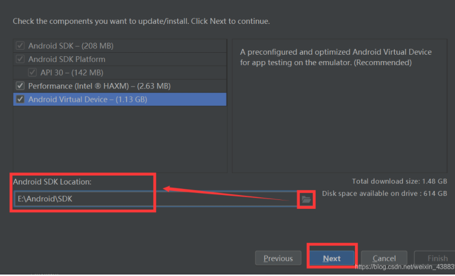 【Android Studio】SDK components Setup无法勾选SDK（installed）问题-CSDN博客