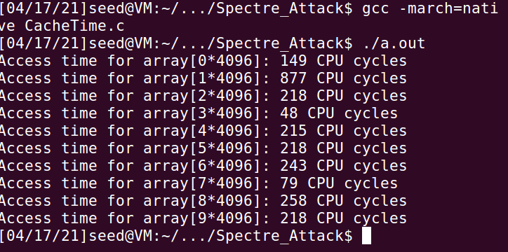 SEEDLAB2.0-Spectre Attack Lab_seed spectre attack lab-CSDN博客