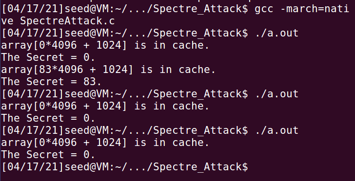 SEEDLAB2.0-Spectre Attack Lab_seed spectre attack lab-CSDN博客