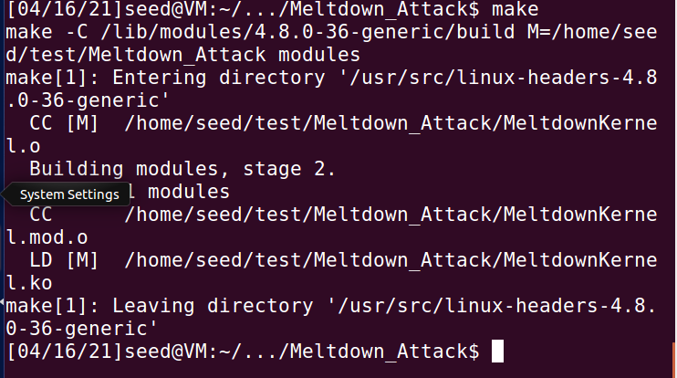 SEEDLAB2.0-Meltdown_seed lab meltdown-CSDN博客