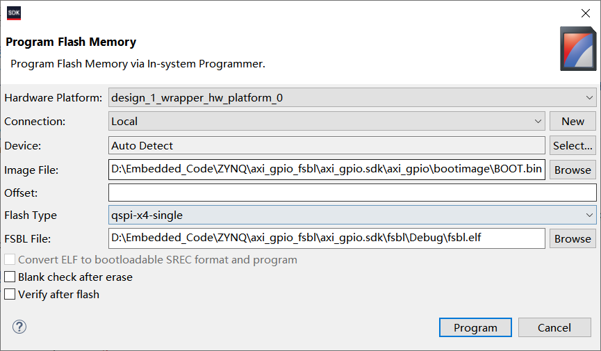 ZYNQ-BOOT介绍与程序固化_bootrom如何固化进芯片中-CSDN博客