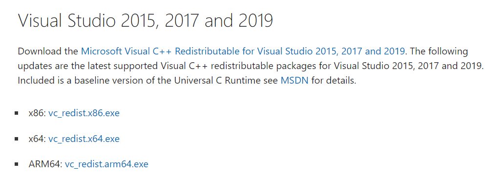 Vmware installation shows that the Microsoft Runtime DLL installer failed to complete the ...