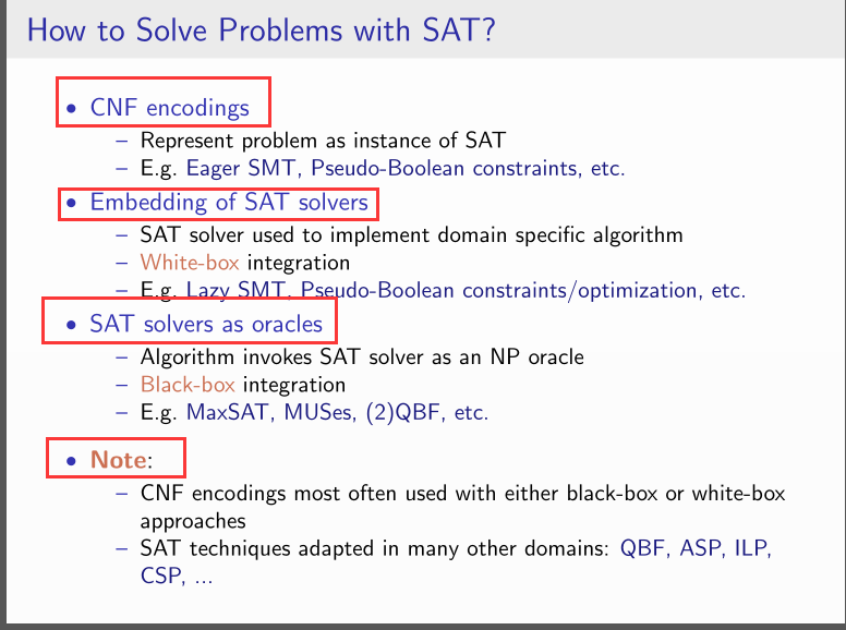 slides笔记——CDCL SAT Solver & SAT-Based Problem Solving_Vajuw的博客-CSDN博客