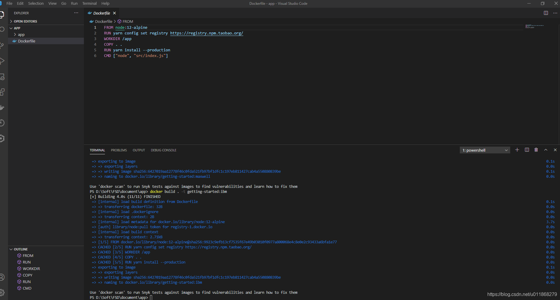 Docker 制作镜像 Docker Commit Requires At Least 1 And At Most 2 A Csdn博客