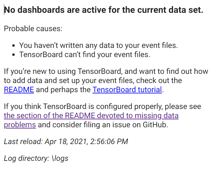Tensorboard --logdir=logs 无法显示图像的处理办法，亲测有效！-CSDN博客