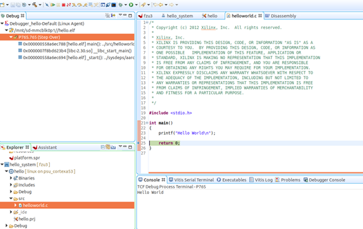 vitis下调试Linux应用程序_vitis debug方法-CSDN博客