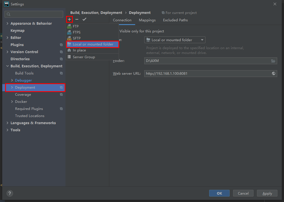 webstorm设置测试服务器 -- 局域网内其他设备访问（localhost变更为ip地址查看）_webstorm 只能用localhost访问-CSDN博客