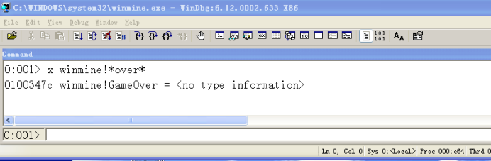 借助windbg在winmine(扫雷)程序中直接获胜-CSDN博客