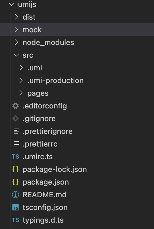 UmiJS项目创建、目录结构_umi目录结构-CSDN博客