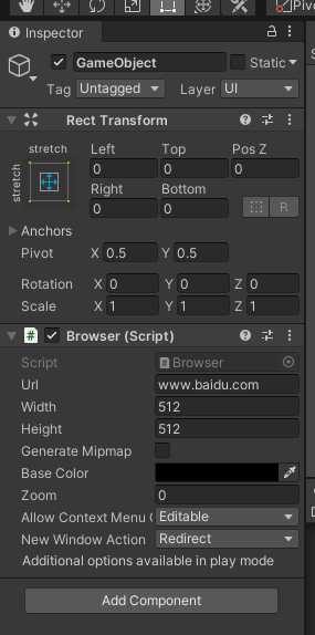 unity内嵌网页插件Embedded Browser 2.1.0教程及打包问题解决_embedded browser下载-CSDN博客