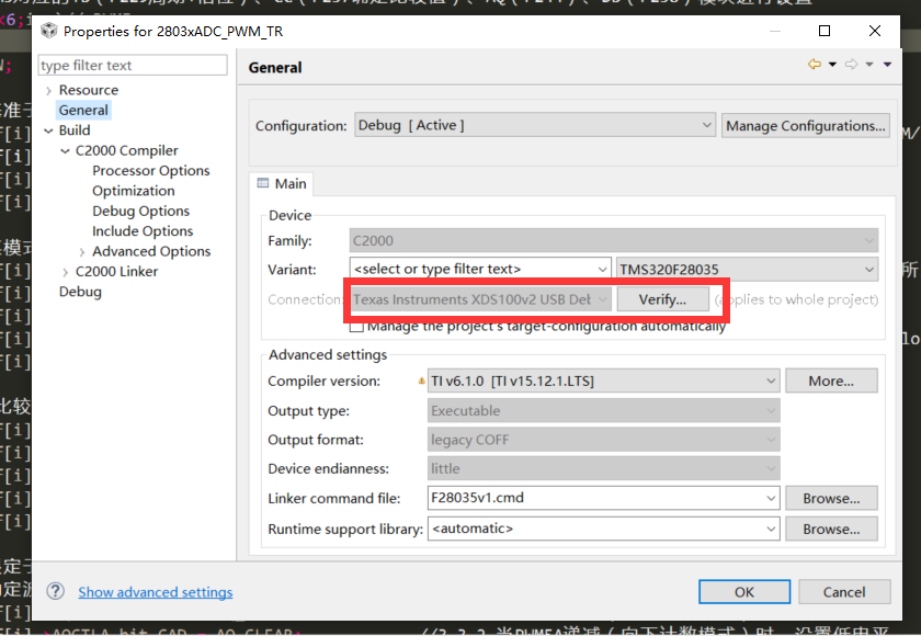 关于DSP28开发环境CCS6常见报错汇总（未完待续）_ccs identifier is undefined-CSDN博客