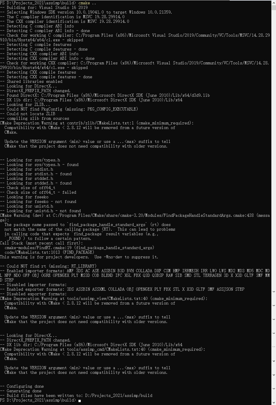 DirectX12（D3D12）基础教程（外篇一）——编译Assimp_cmake dx12-CSDN博客