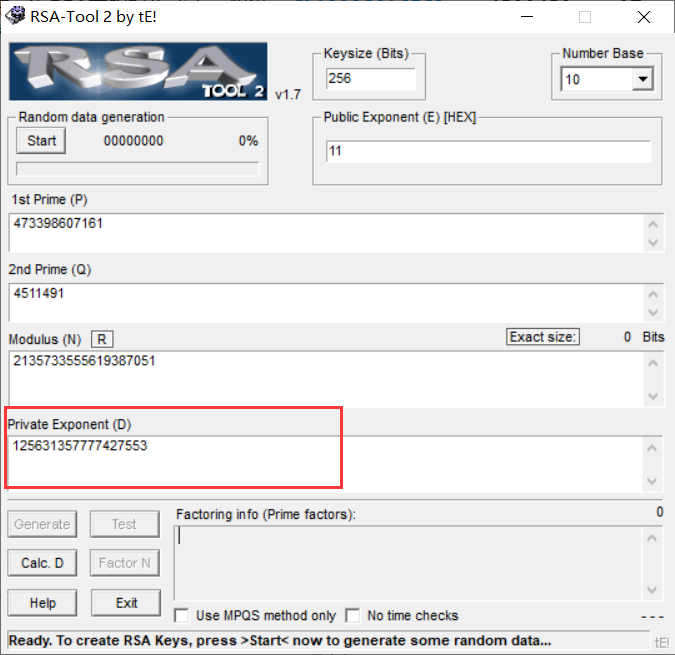 BUUCTF-Crypto-RSA_在一次rsa密钥对生成中,假设p=473398607161,q=4511491,e=17 求解出d作-CSDN博客