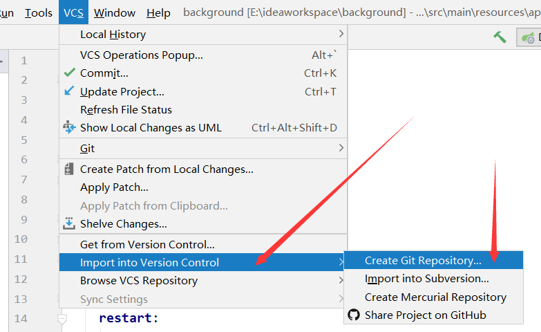 IntelliJ IDEA使用git初始化仓库_idea git仓-CSDN博客