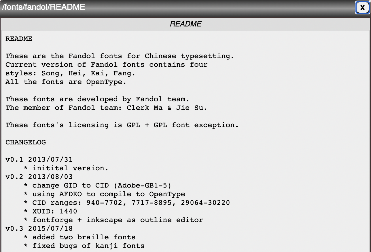 探索Font “Fangdolsong-Regular” doesn‘t contain requested (fontspec) script “CJK“的解决办法_package ...