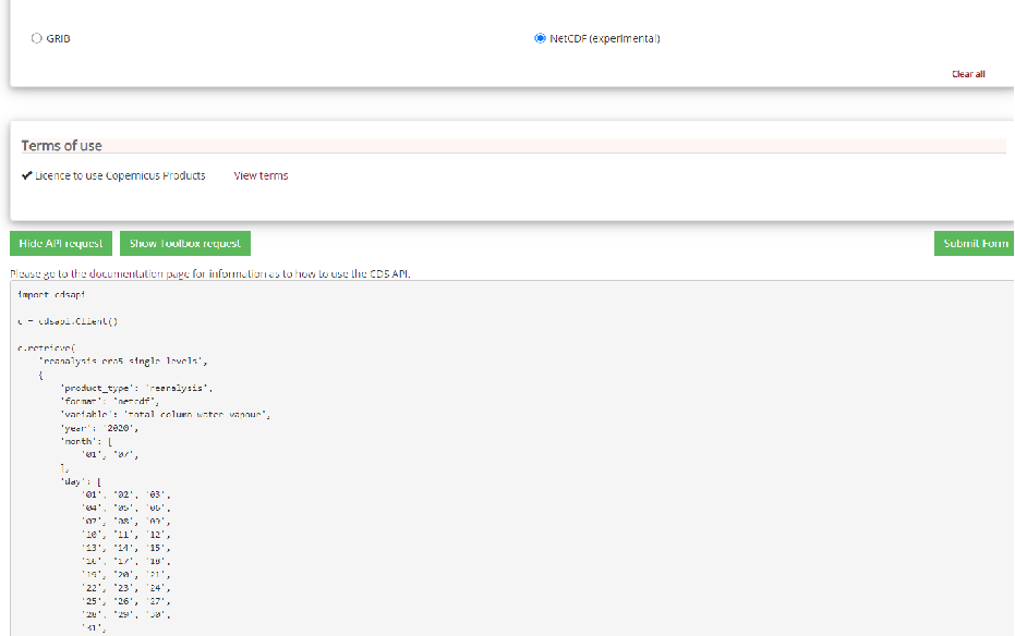 如何从ecmwf欧洲气象中心下载ERA5总水汽数据（Total column water vapour）_ecmwf气象软件下载-CSDN博客