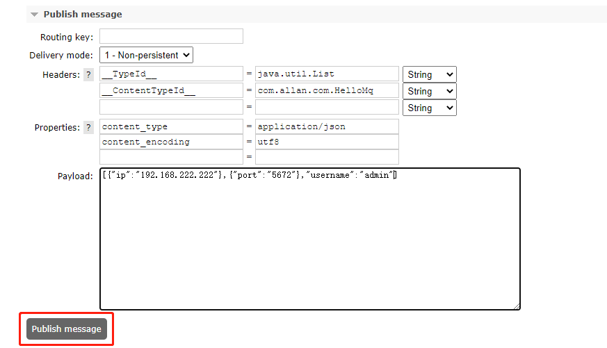 Rabbit MQ在管理界面添加消息_publish message-CSDN博客