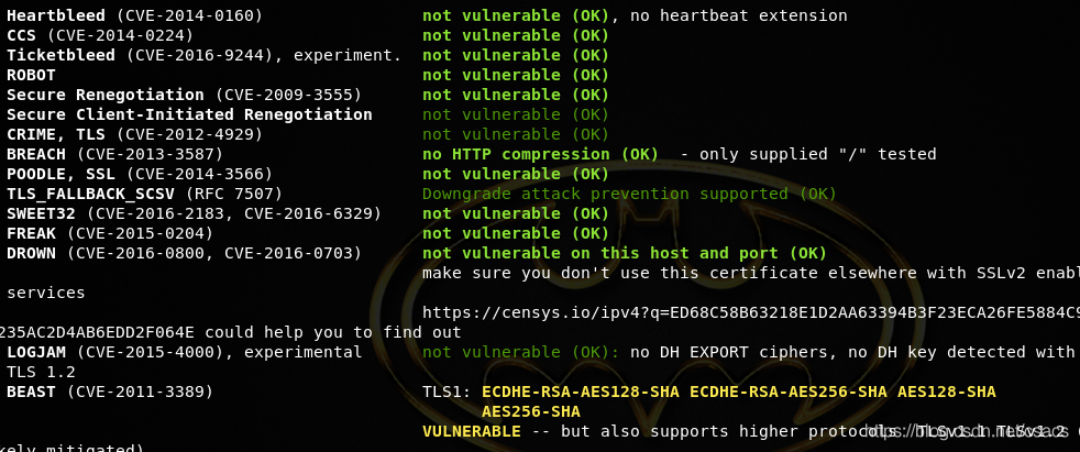 TLS/SSl相关的攻击漏洞及检测方法_cve-2015-4000-CSDN博客