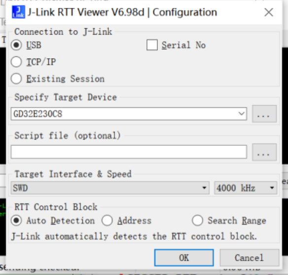 GD32 笔记 02：如何使用 J-Link RTT 调试功能_j-link rtt risc-v-CSDN博客