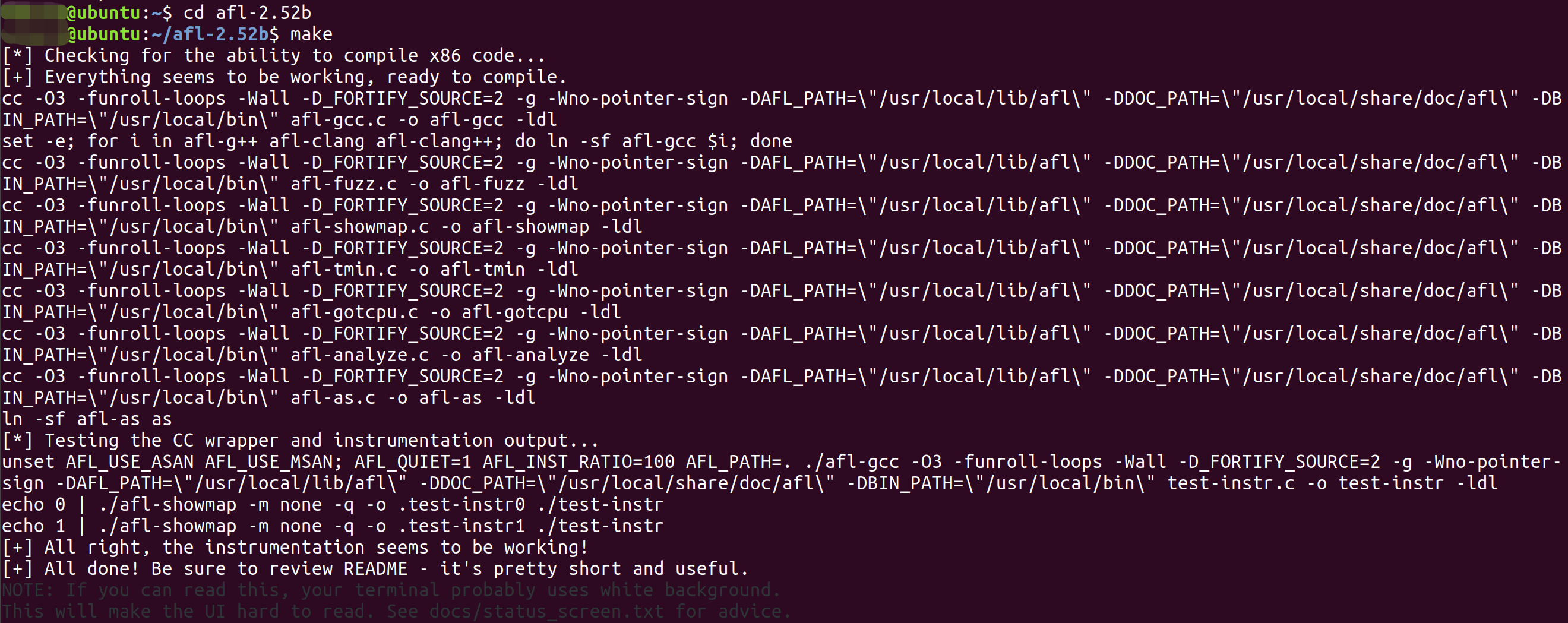 Linux下安装AFL && 报错“Pipe at the beginning of ‘core_pattern’“解决方案_安装afl过程报错-CSDN博客