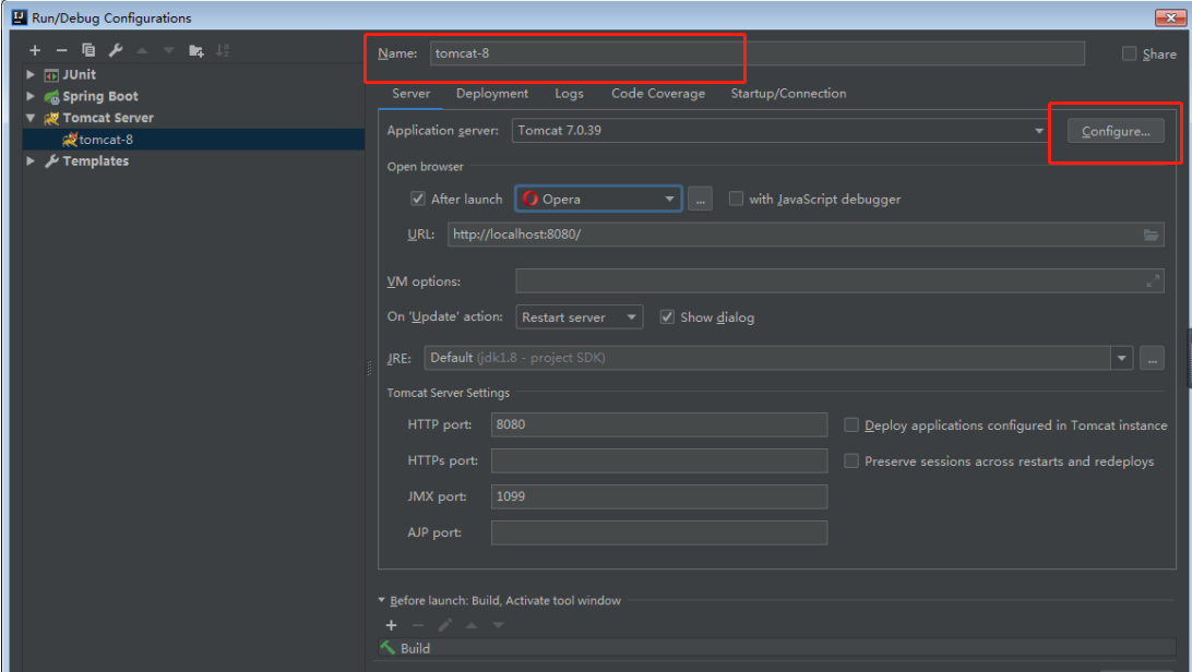 idea配置tomcat以及springboot使用外部tomcat启动_idea springboot tomcat-CSDN博客