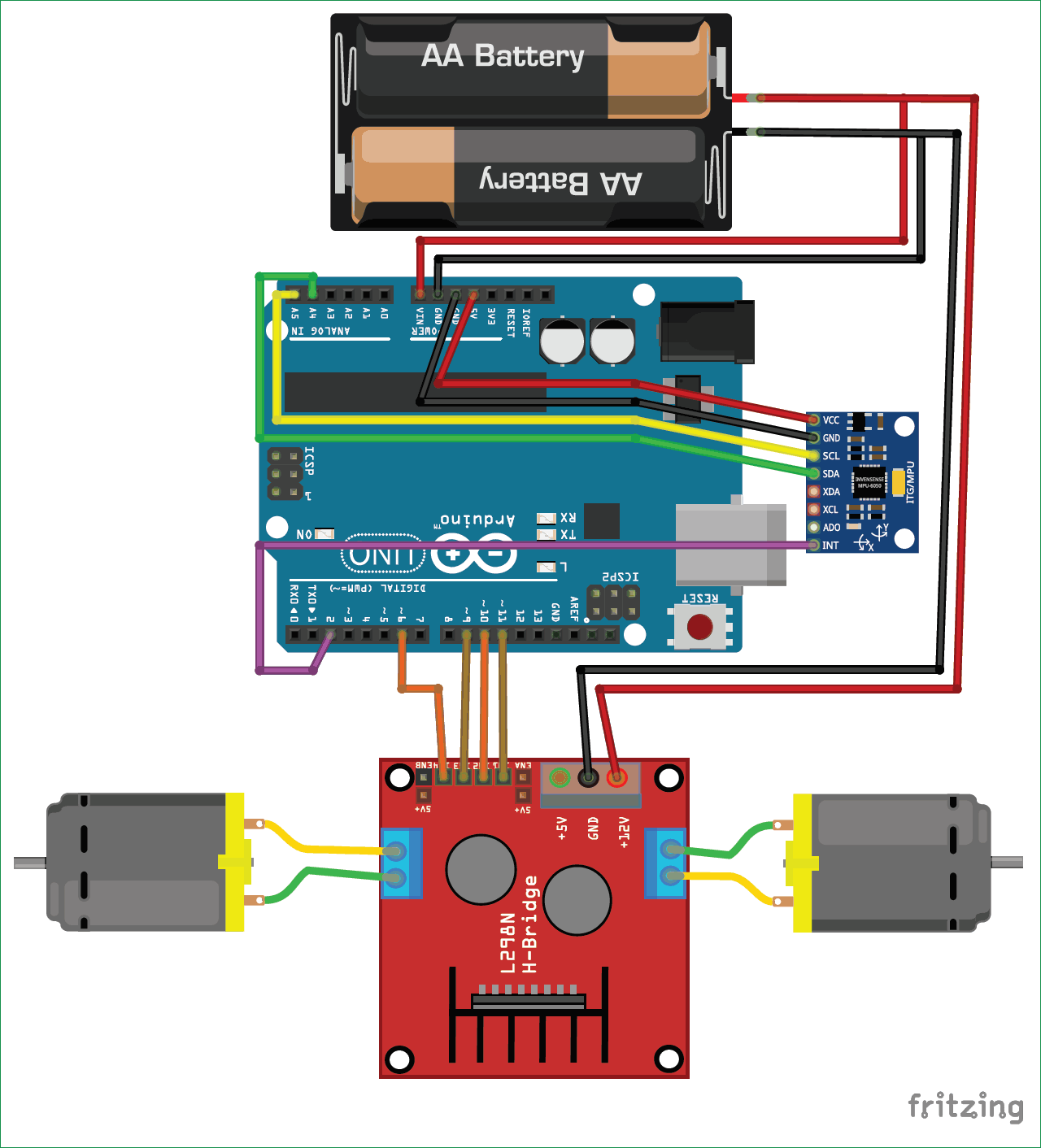 使用Arduino的DIY自平衡机器人_design and control of a two-wheel self-balancing r ...