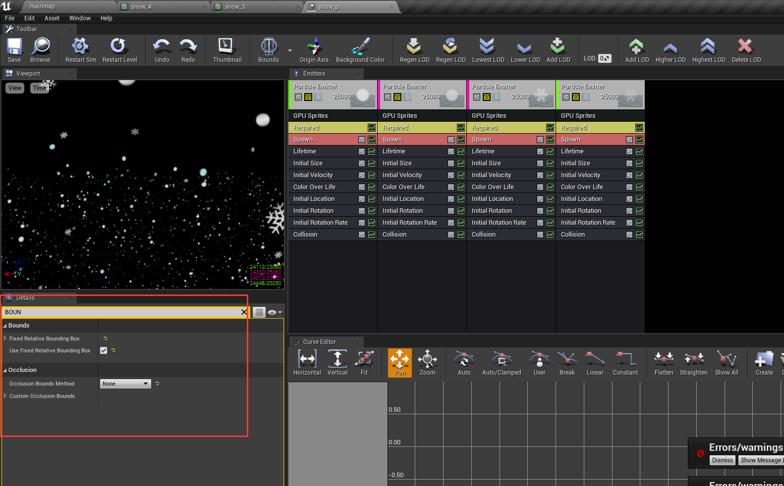 UE4问题记录 关于粒子在某些视角会自动看不见_ue4粒子有的角度看不见-CSDN博客