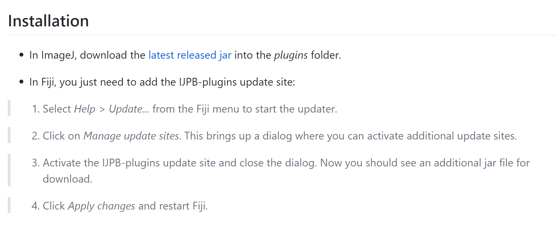 imageJ下载 安装插件_imagej的plugins没有 tracking-CSDN博客