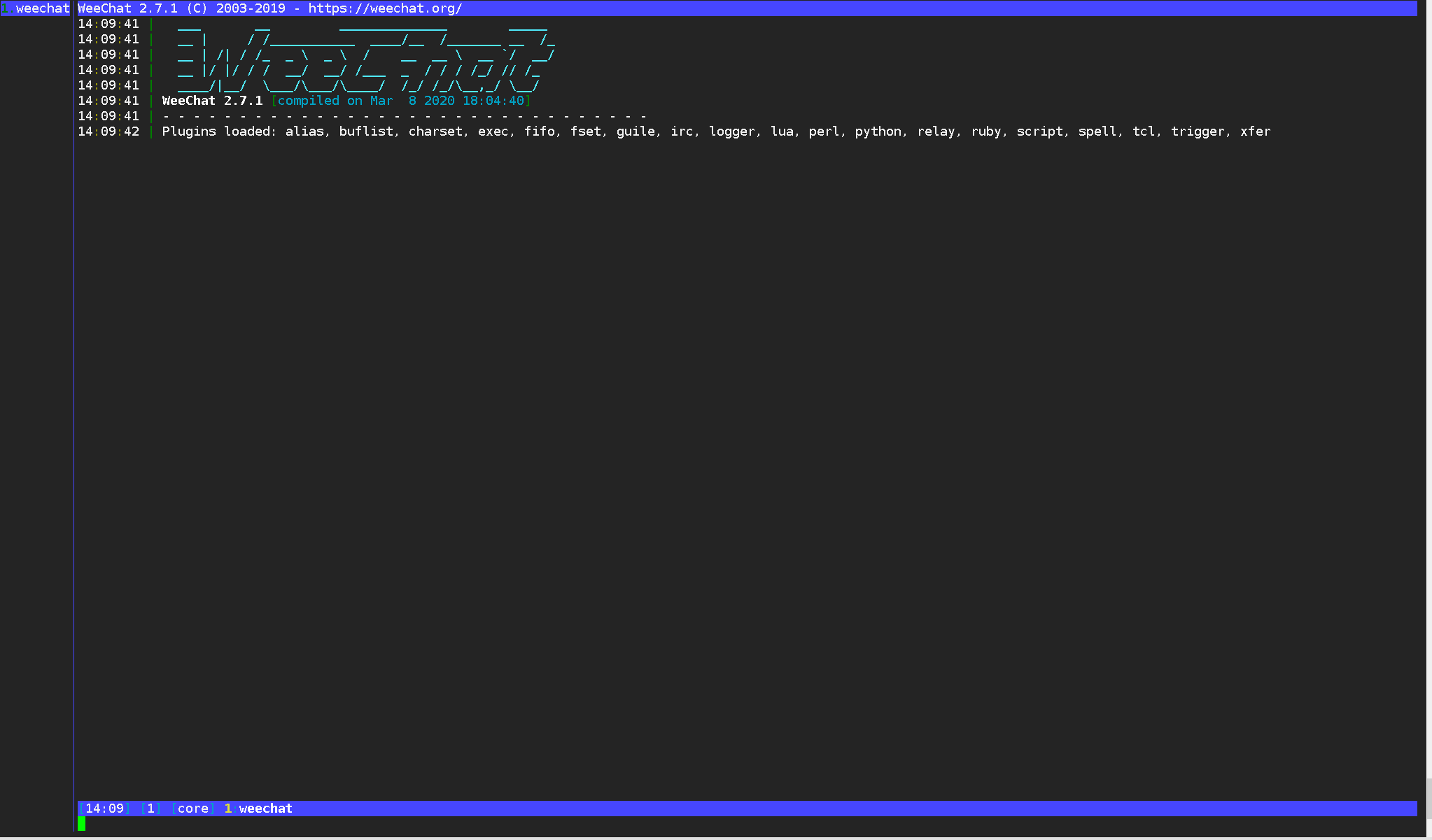 Weechat在CentOS上的安装与使用_wechat centos-CSDN博客