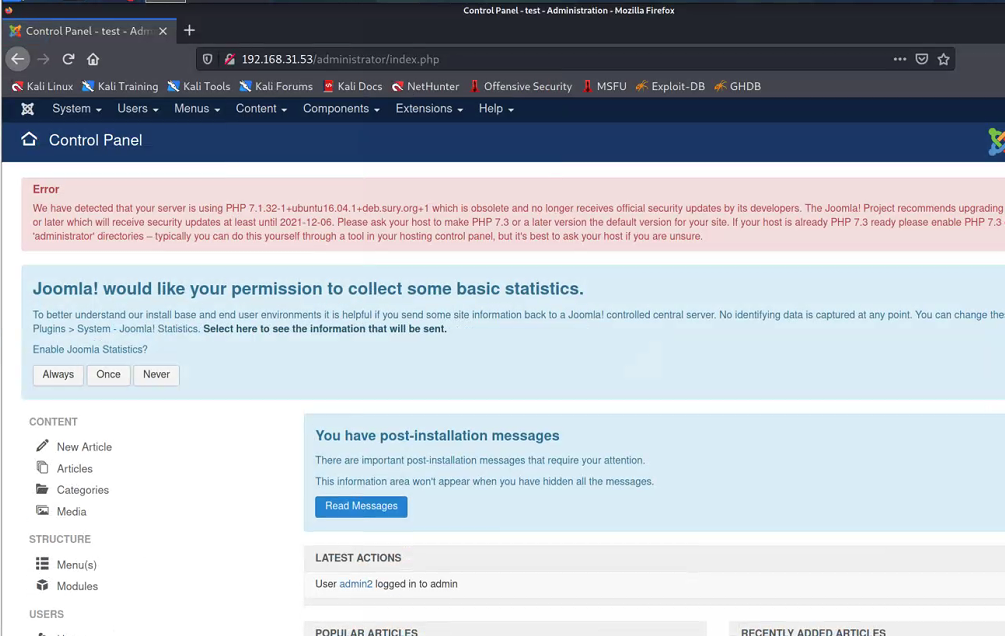 红日安全ATT＆CK靶机实战系列之vulnstack3-CSDN博客