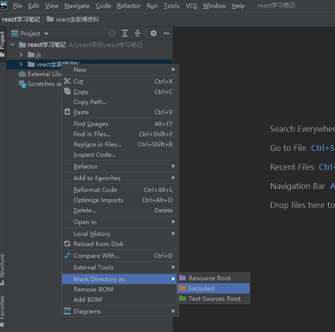 webstorm忽略文件夹_webstorm排除文件-CSDN博客