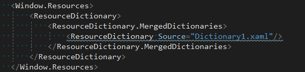 Wpf 初识资源字典和style样式wpf Style资源字典 Csdn博客