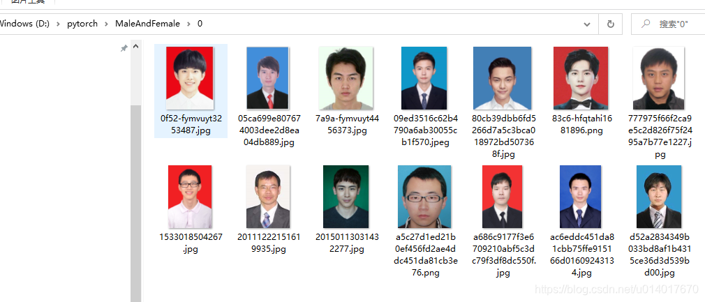 Pytorch实现男女证件照性别分类ptyhon 图片性别筛选 Csdn博客